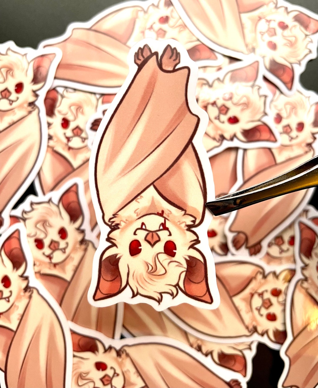 Batstarion Vinyl Sticker 2.5 GLOSSY Bat Astarion BG3 Baldurs Gate 3 - Etsy