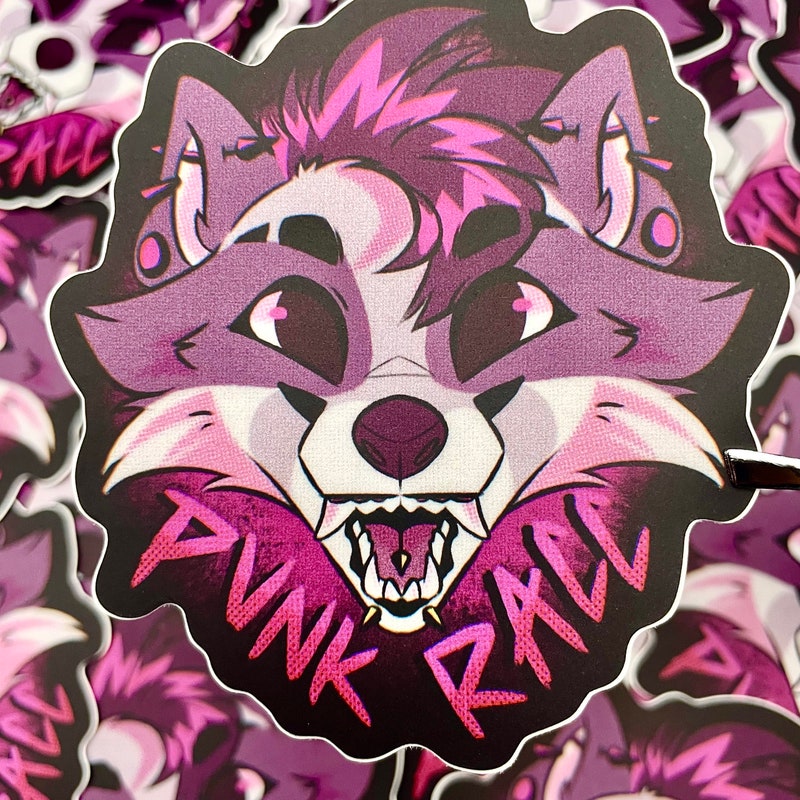 Vinyl Stickers Punk Rock - Etsy