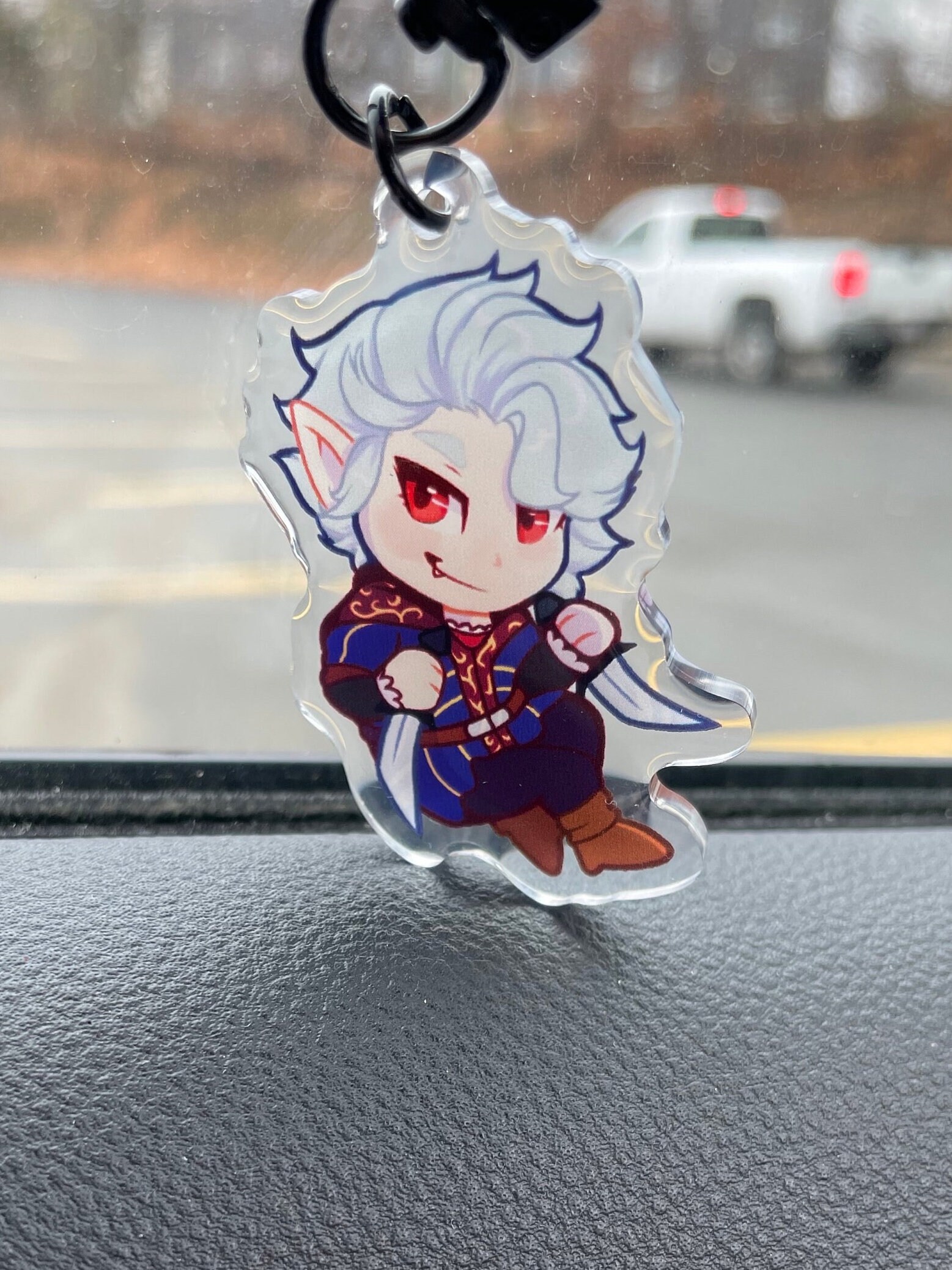 Astarion Baldurs Gate 3 BG3 Charm Keychain - Etsy Australia