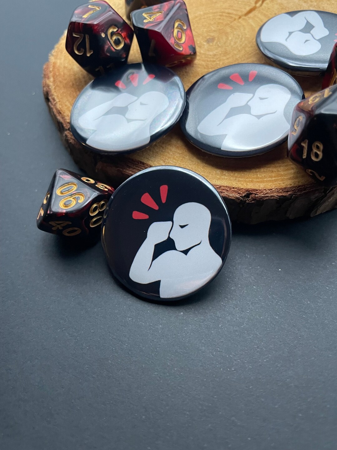 Loviatar’s Blessing Abdirak - Button Pin BG3 Baldur’s Gate 3 - Etsy