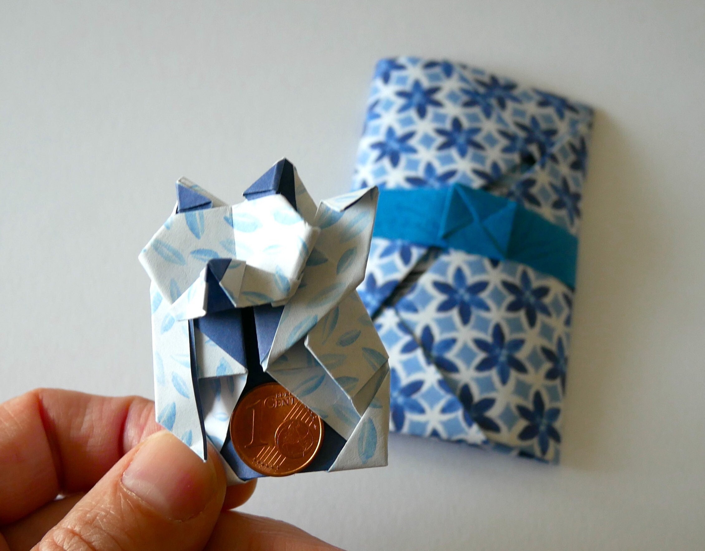 Maneki Neko Origami Magnetic, a Unique Lucky Charm to Offer - Etsy