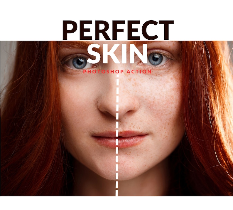 Perfect Skin Photoshop Action, Skin Photoshop Action,retouch Action ...