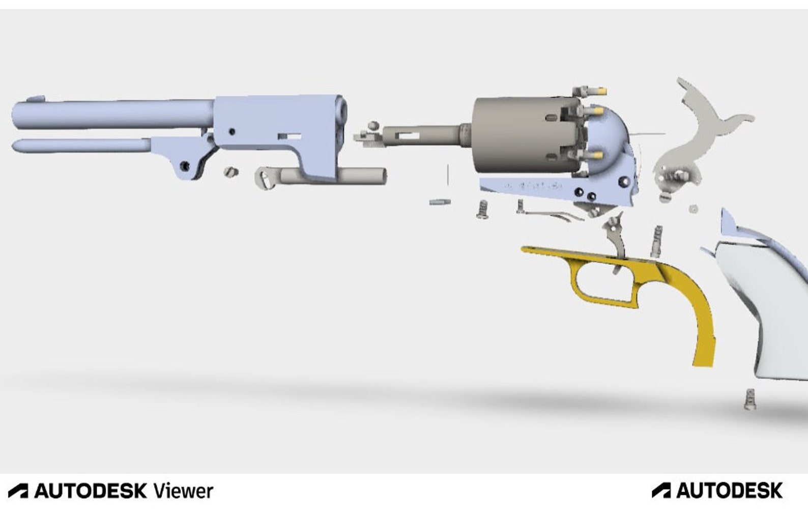 Colt Dragoon 1848 3D .SLDPRT Files - Etsy Canada