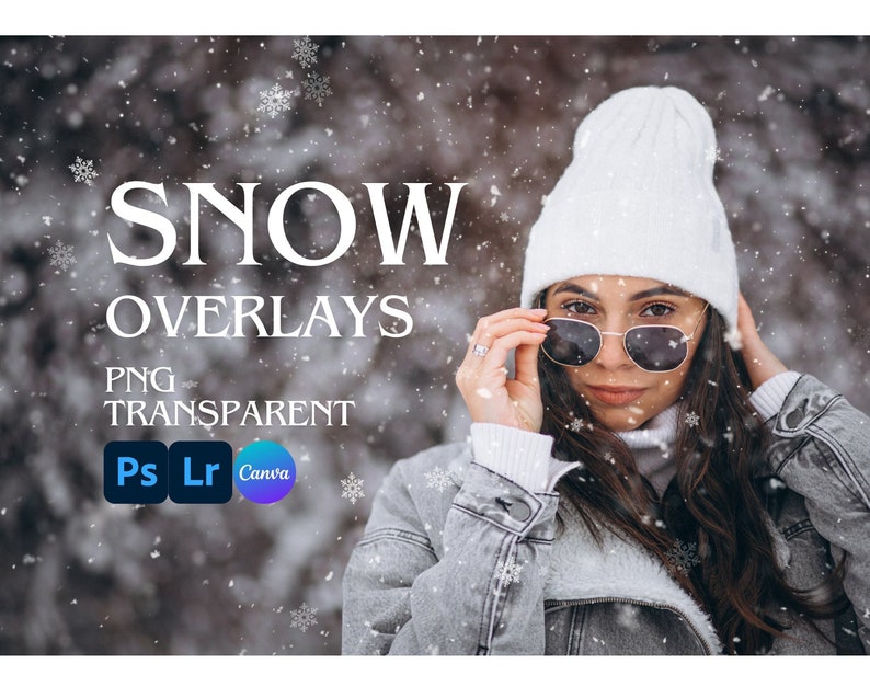 Realistic Snow Overlay Png,lightroom Snow Overlays, Falling Snow ...