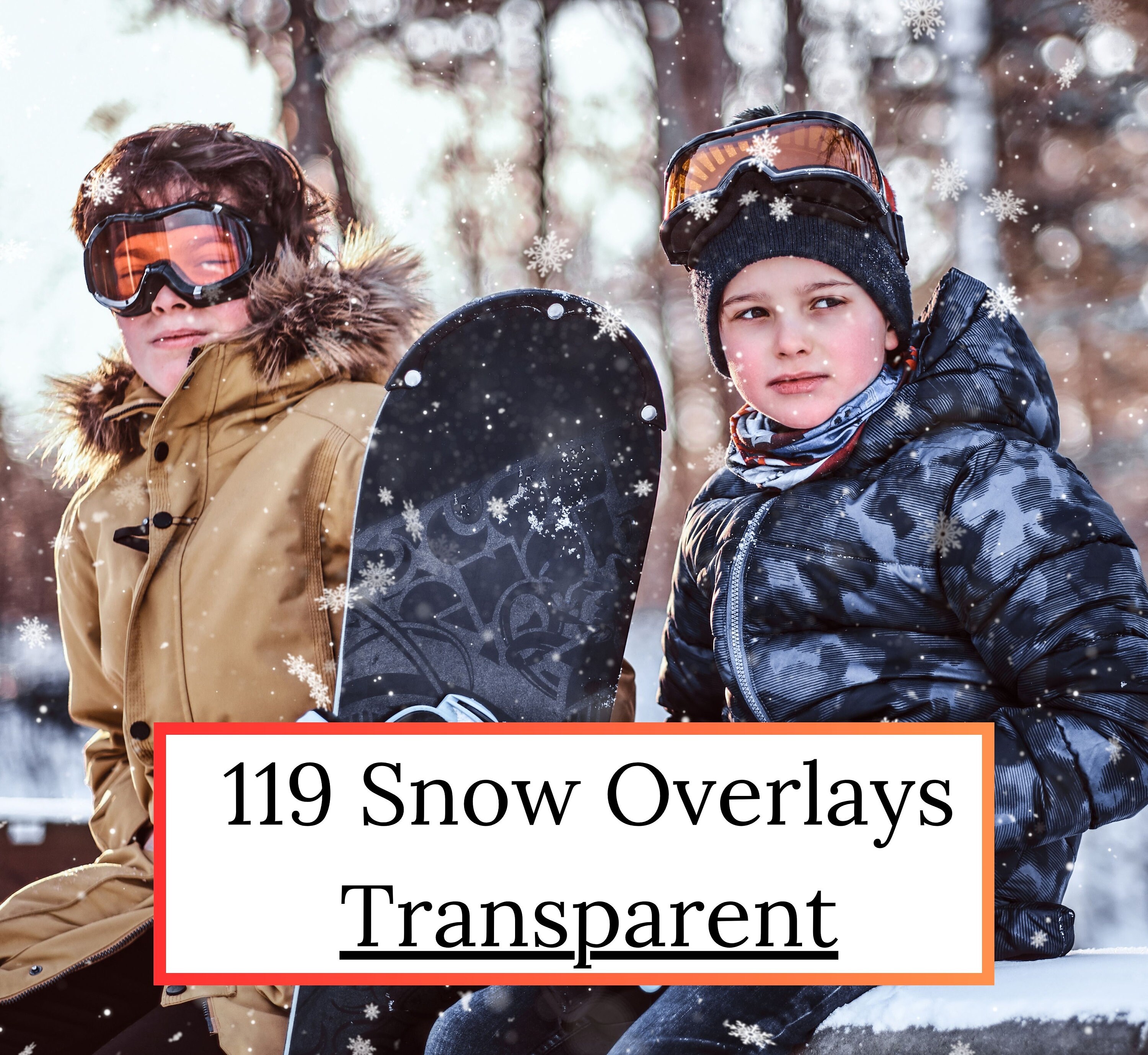 Realistic Snow Overlay Png,lightroom Snow Overlays, Falling Snow ...