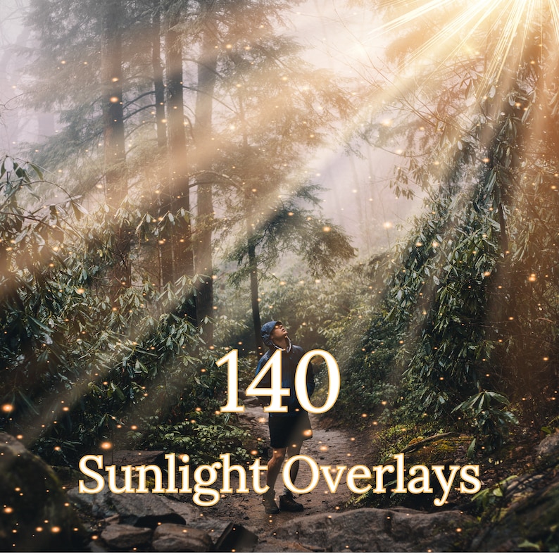 Realistic Sunlight Overlays, 140 Photoshop Sun Overlays,sun Flare ...