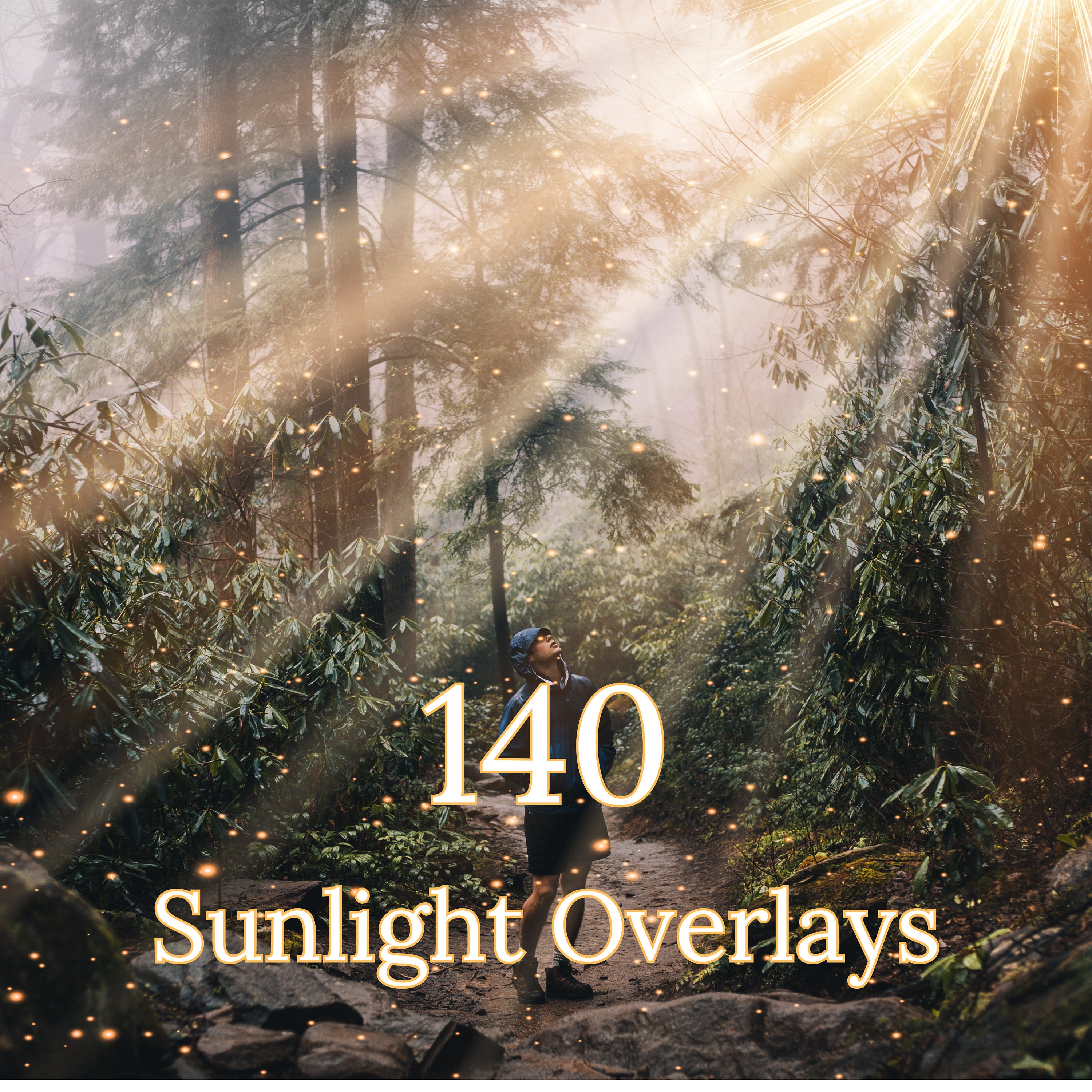 Realistic Sunlight Overlays, 140 Photoshop Sun Overlays,sun Flare ...