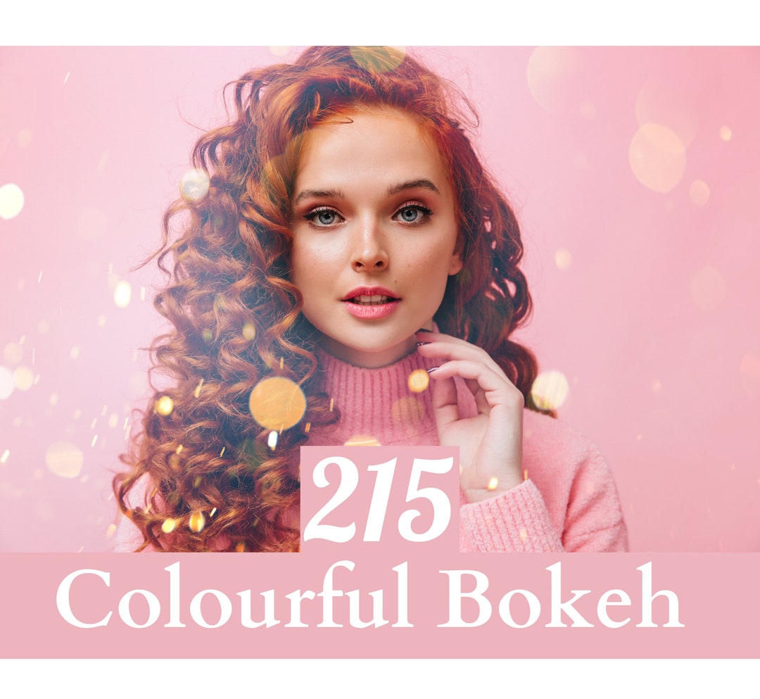 Wedding Bokeh Overlays, Colourful Professional Photography Overlays,simple Bokeh, Christmas ...