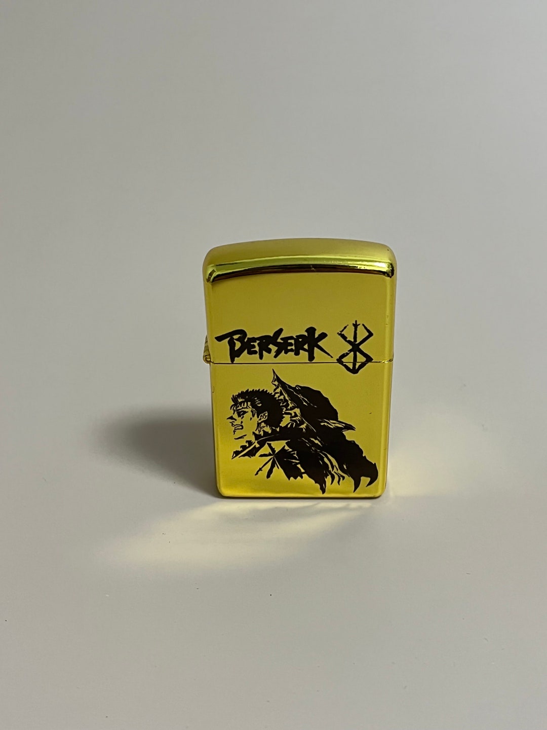 Berserk guts Armor Engraved Lighter Case Steel Flip Oil Lighter - Etsy