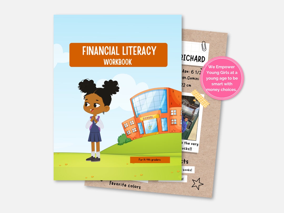 Childrens Financial Literacy Workbook, Financial Literacy for Young ...
