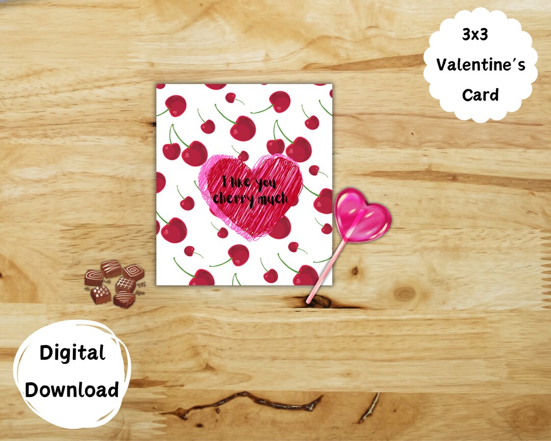 Digital Valentine's Day Cards, Cute Valentine Cards for Classroom ...