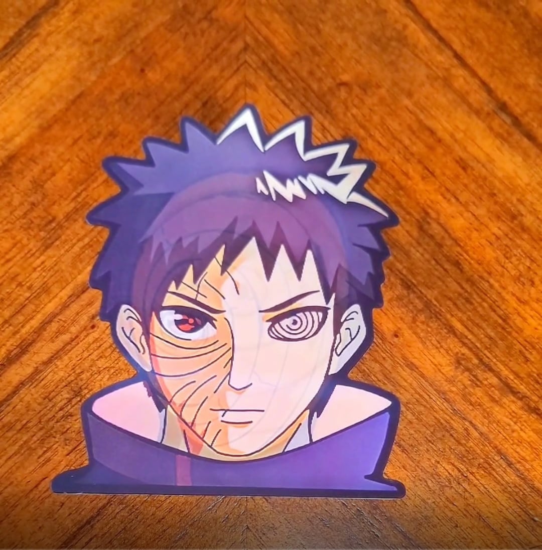 Anime Peeker High Quality Holographic 3D Motion Peeker Car Decal Ninja ...