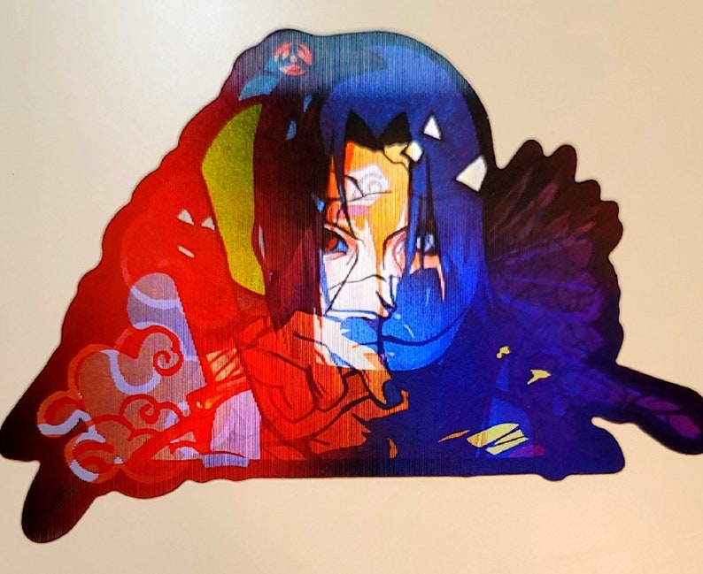 Anime Peeker High Quality Holographic 3D Motion Peeker Car Decal NAR 2 ...