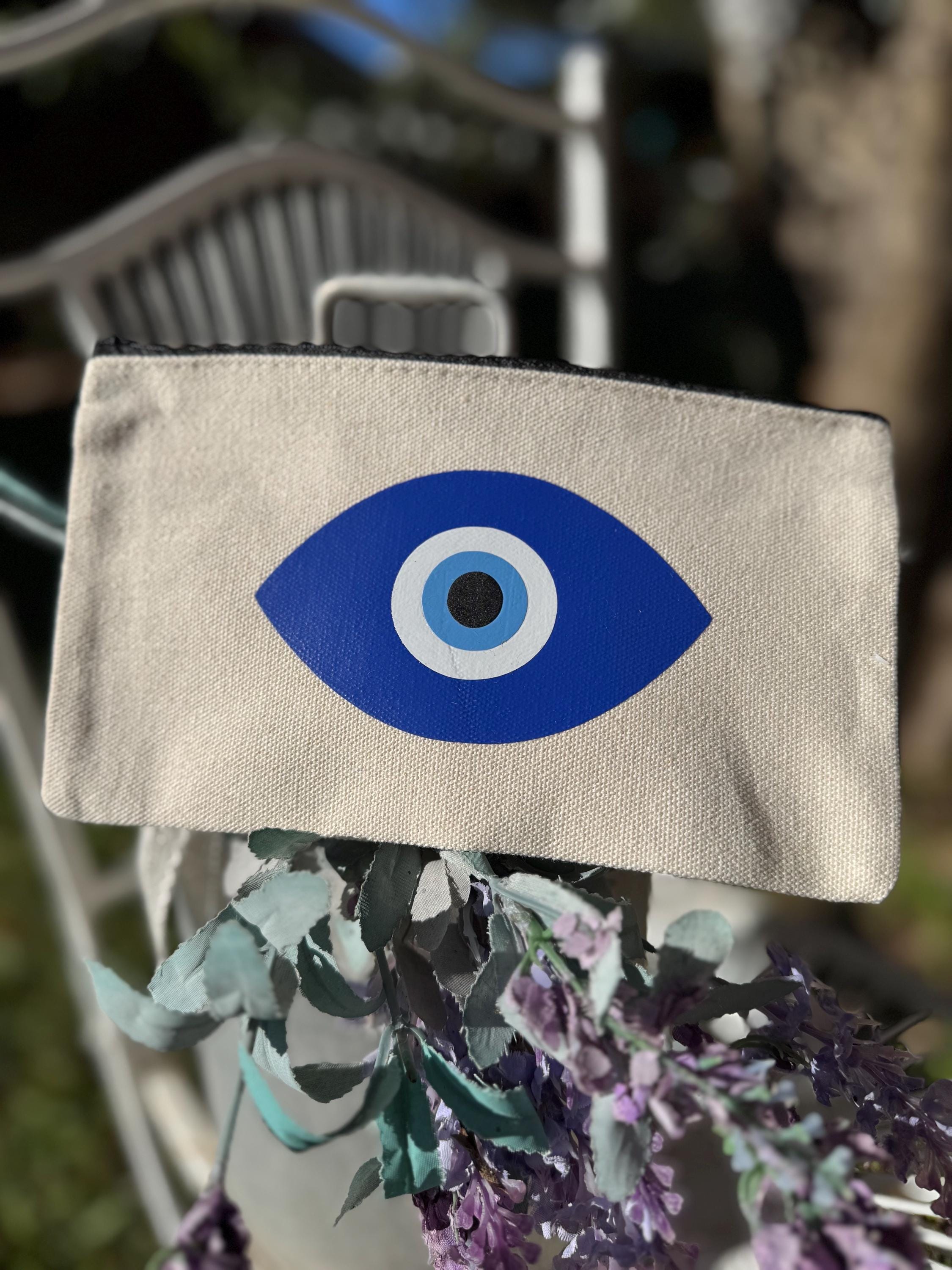 Evil Eye Bag, Mati Bag, Nazar Tote Bag, Boho Carrier, Summer Bag, Large ...
