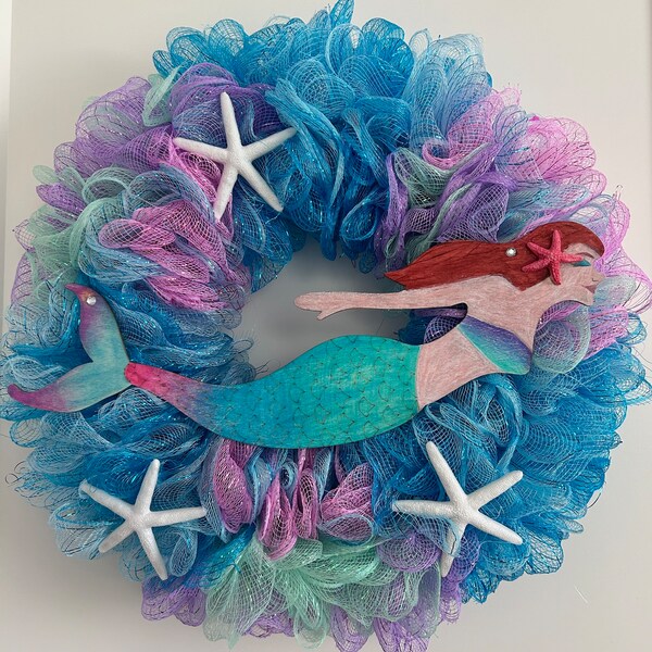 Mermaid Wreath - Etsy