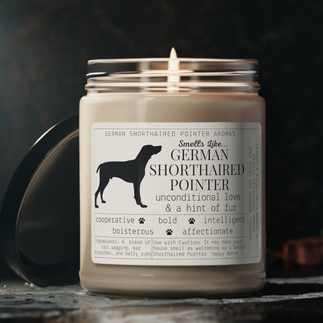 German Shorthaired Pointer candle - Funny German Shorthaired Pointer ...