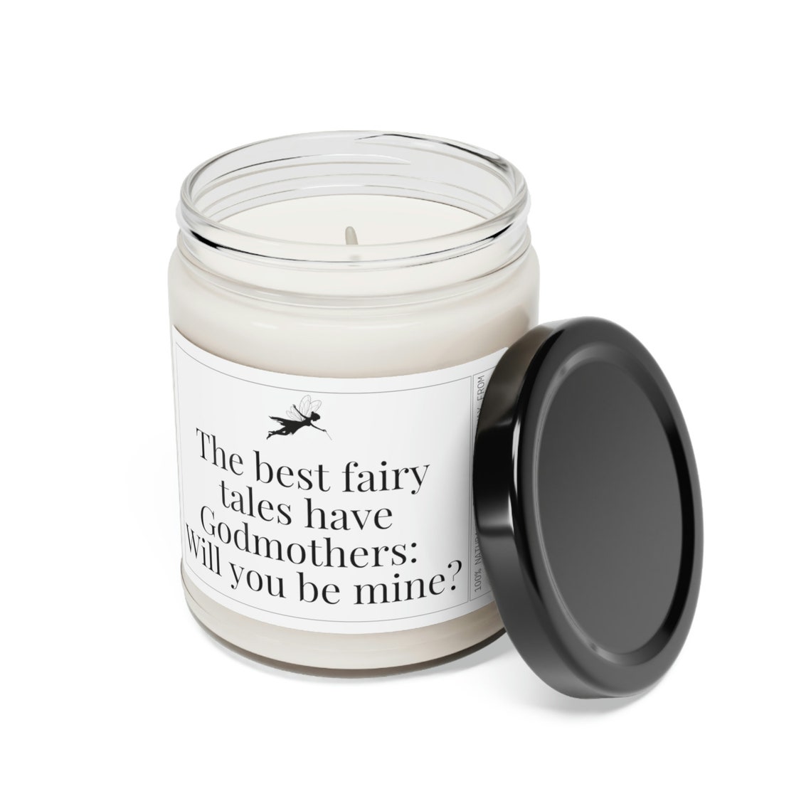 Godmother Proposal Fairy Godmother Candle Godparent - Etsy