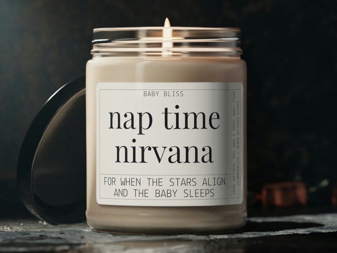 First Time Mom Gift - Nap Time Nirvana Candle | New Mom Gift, New ...