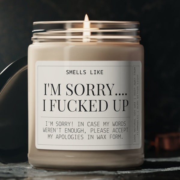 Sorry I Messed Up - Etsy