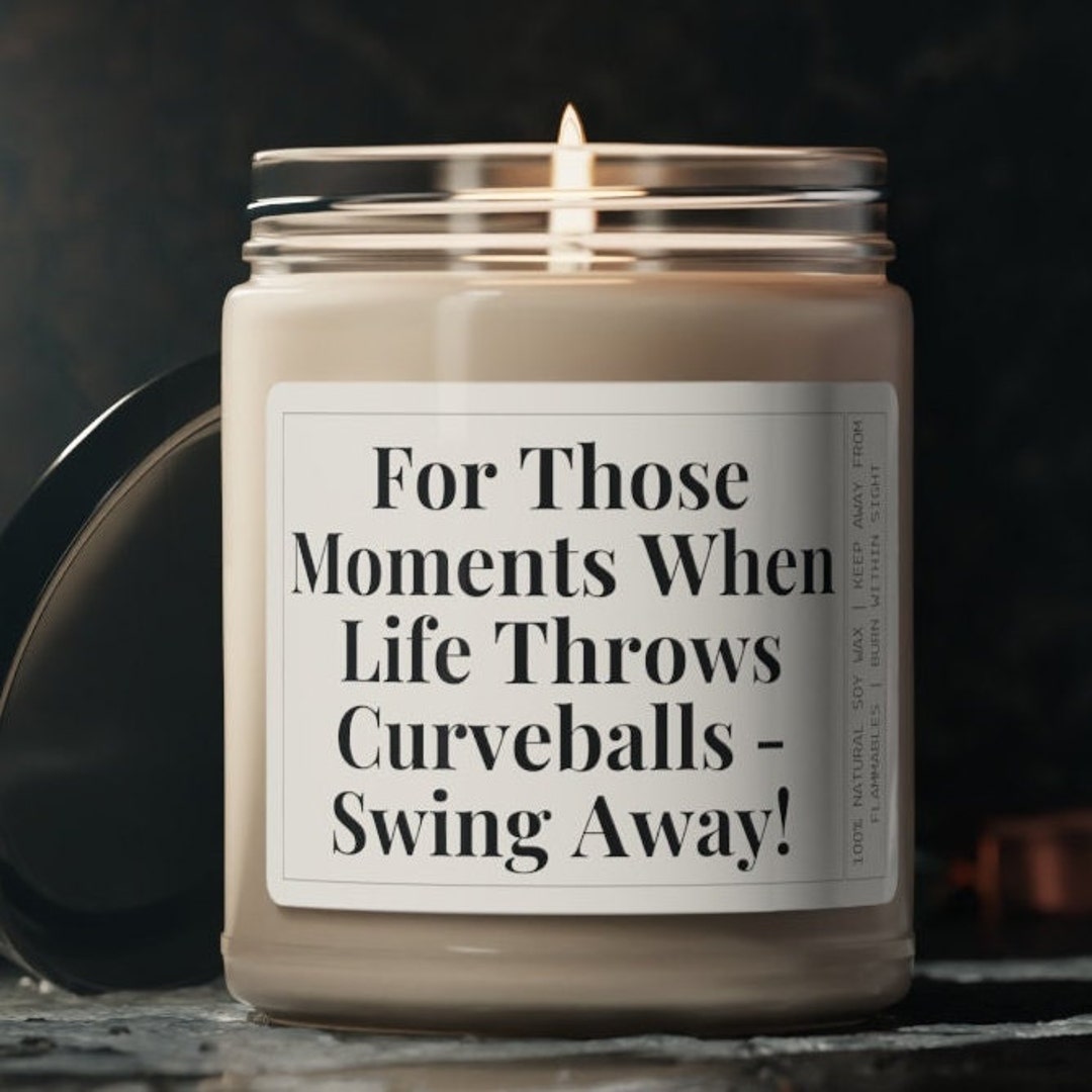 Sarcastic Motivational Candle: Swing Away - Gift for Coworker - Etsy