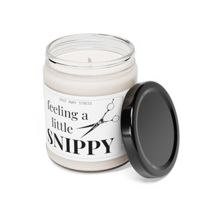 Hairstylist Candle - Feeling a Little Snippy | Hair Dresser Gift ...