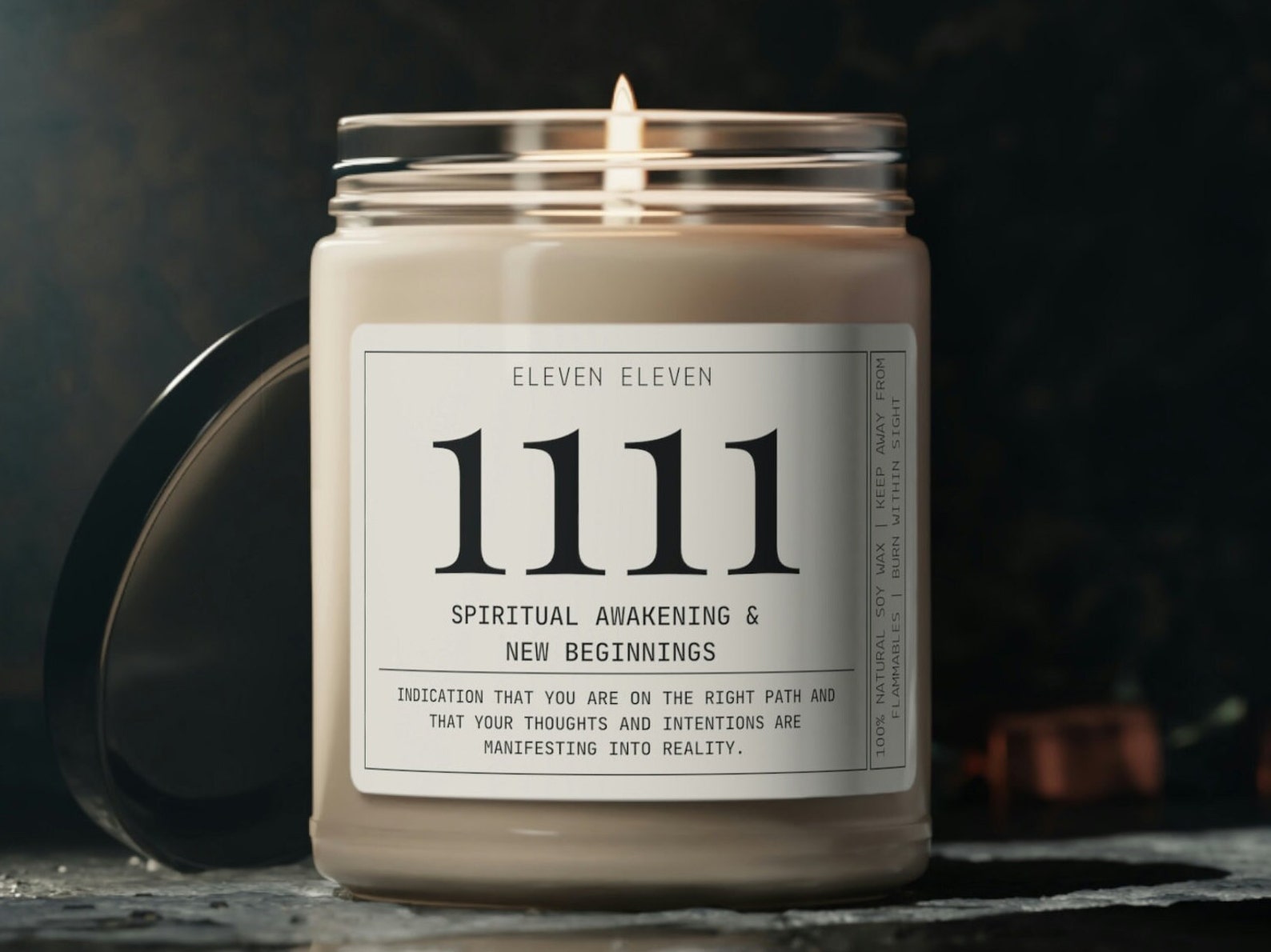 Ignite Divine Magic With 1111 Angel Numbers Candle Awaken - Etsy
