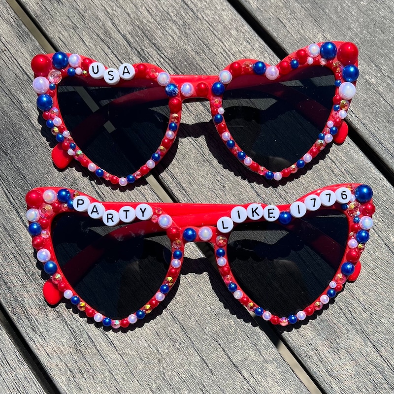 July 4th Bedazzle - Etsy