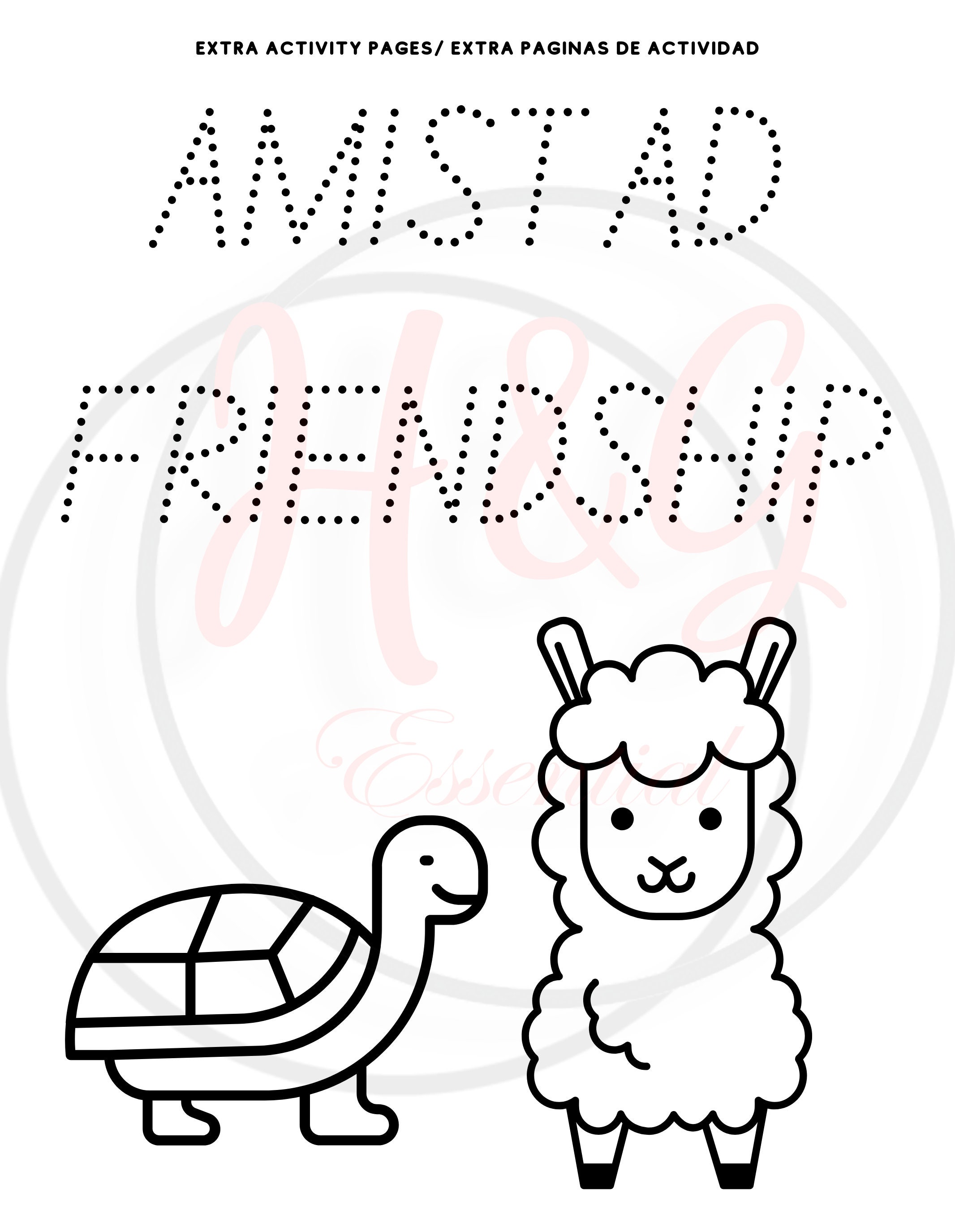 Printable Coloring Book (imprime Libro Para Colorear), PDF File ...