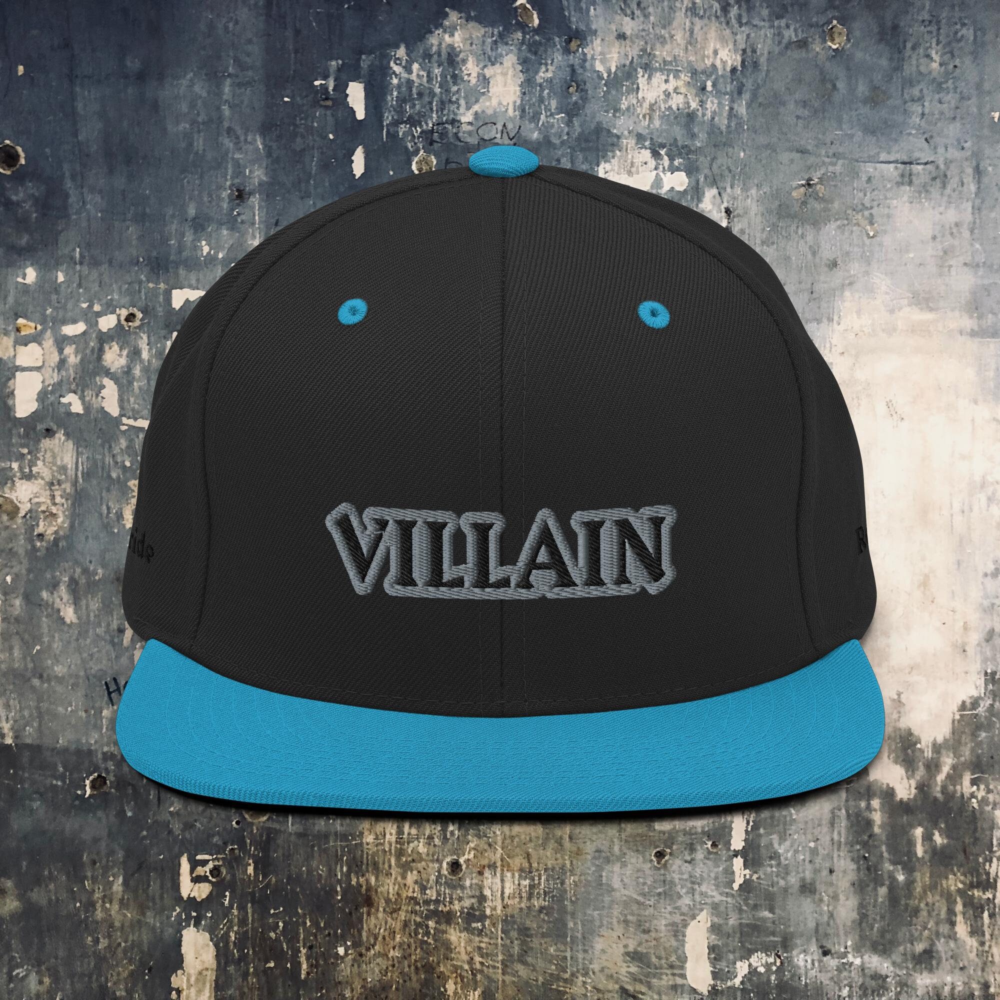 Detroit VILLAIN Snapback Hat - Etsy
