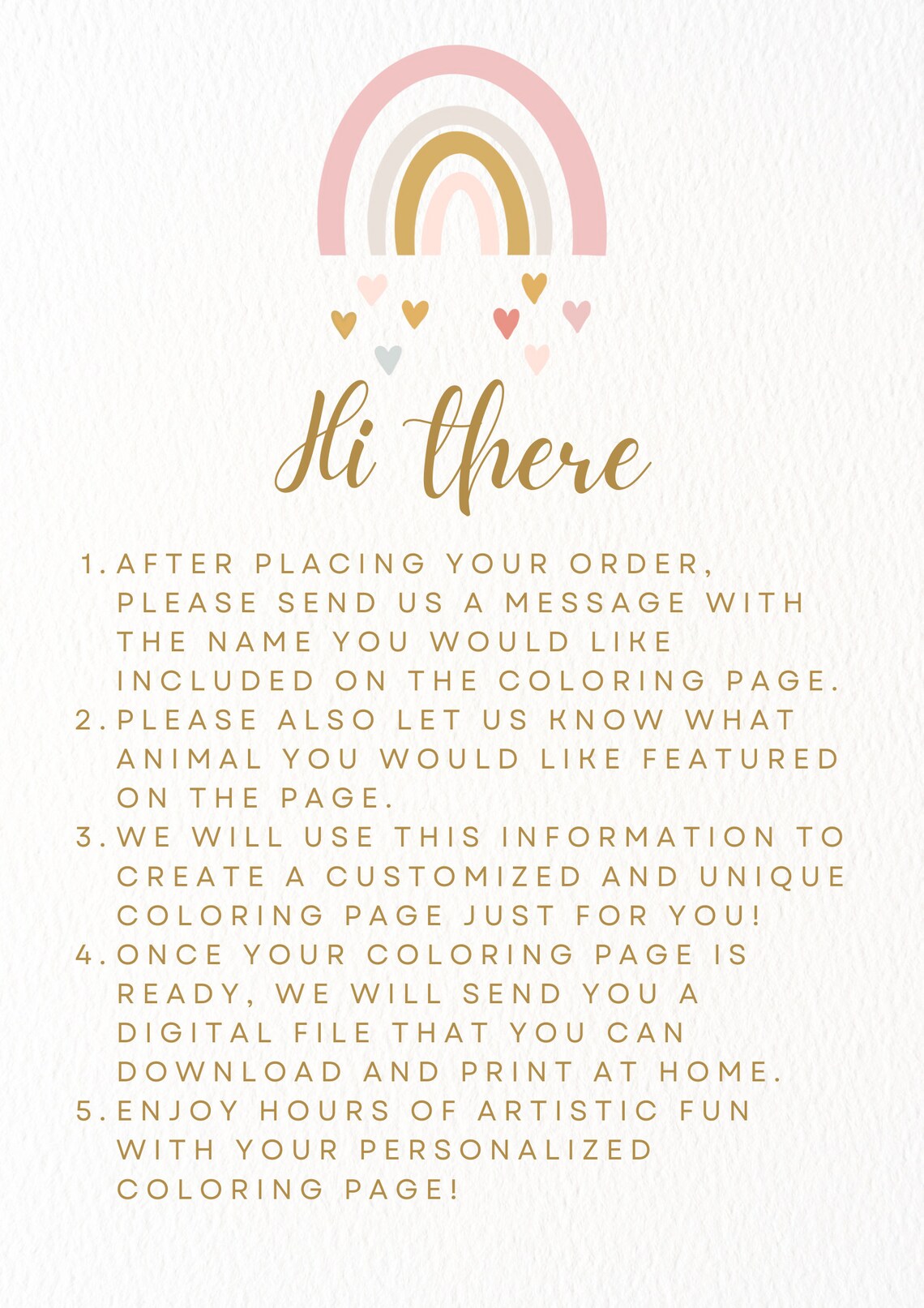 Personalized Printable Coloring Page for Kids - Customized and Unique ...