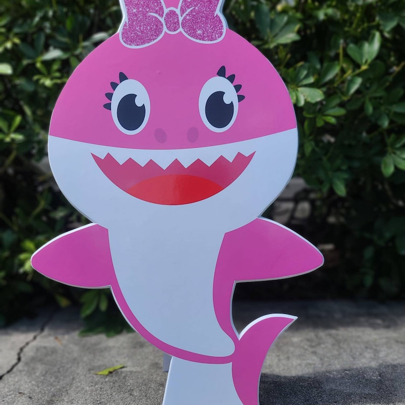 Baby Shark Backdrop - Etsy