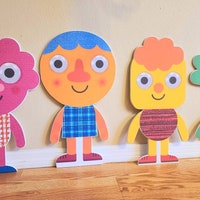 Bluey & Friends Standee Cut Outs - Etsy UK