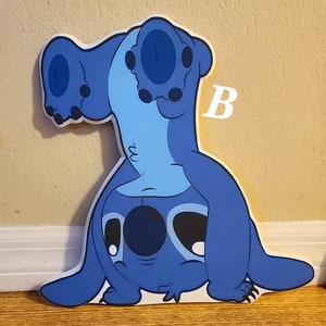 Stitch Monster Standee/ Monster Standing Prop/ Custom Character Cutout ...