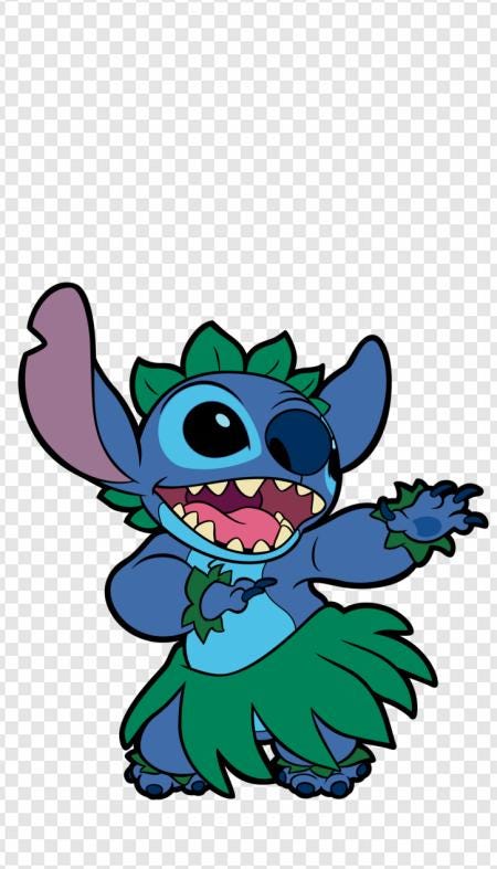Stitch Monster Standee/ Monster Standing Prop/ Custom Character Cutout ...