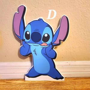 Stitch Monster Standee/ Monster Standing Prop/ Custom Character Cutout ...