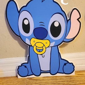 Stitch Monster Standee/ Monster Standing Prop/ Custom Character Cutout ...
