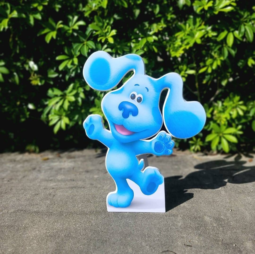 Blues Clues Standee/ Blue Dog Party /blue Dog Birthday /blue Dog ...