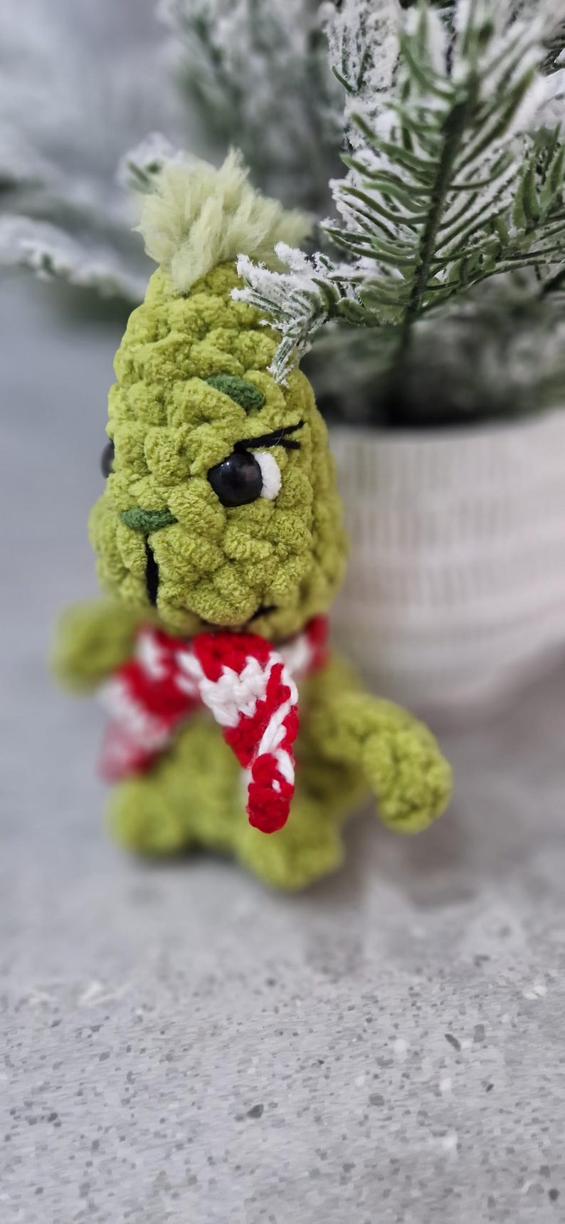 Mini Meanie Greenie Crochet Pattern No Sew Amigurumi Pdf - Etsy