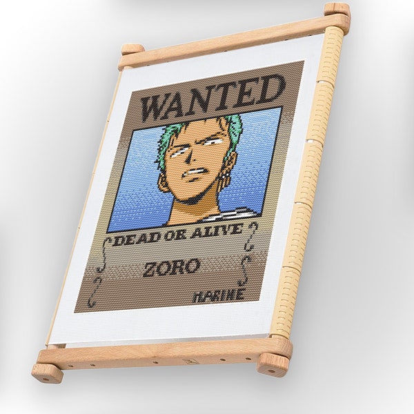One Piece Zoro Cross Stitch - Etsy