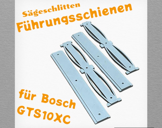 Guide Rails Suitable for Bosch GTS 10 Xc for Sliding Table Made of ...