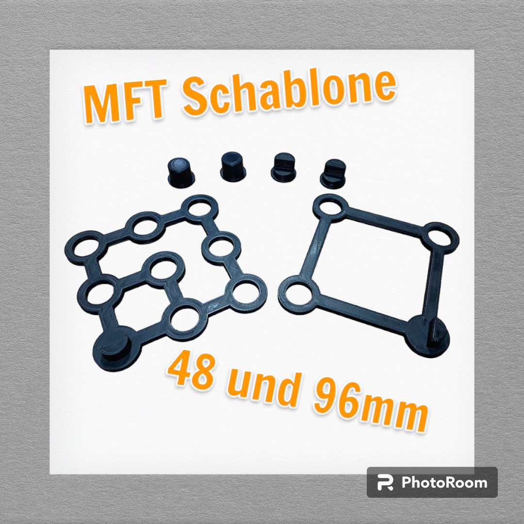MFT Template Drilling Template 96 Mm Festool Multifunction Table ...