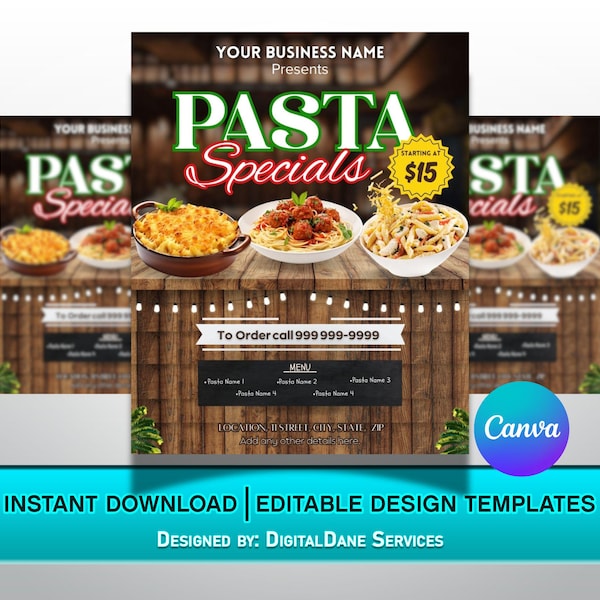 Pasta Poster - Etsy