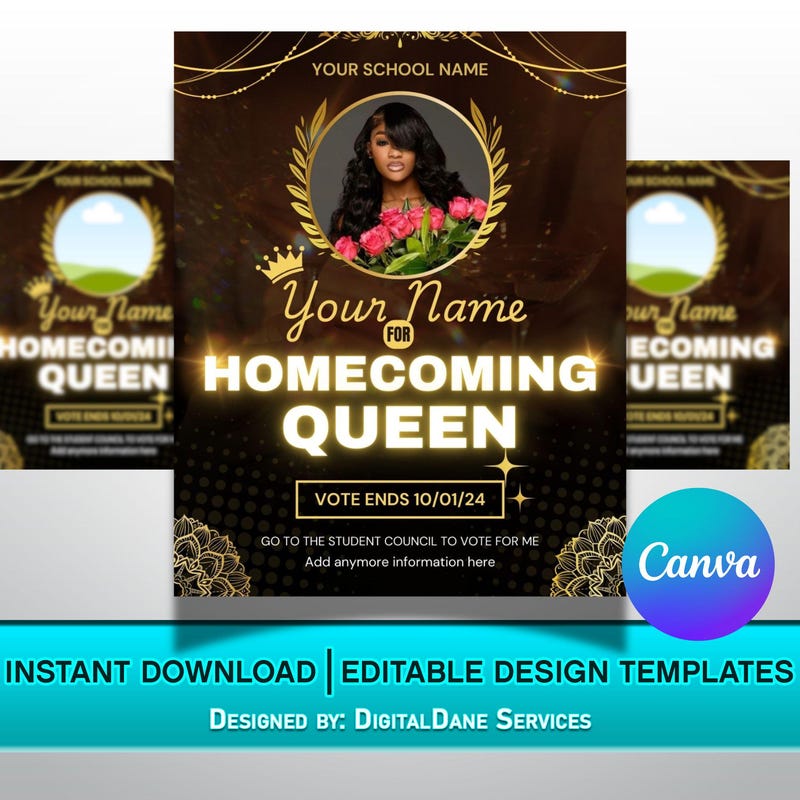 Homecoming Flyer - Etsy
