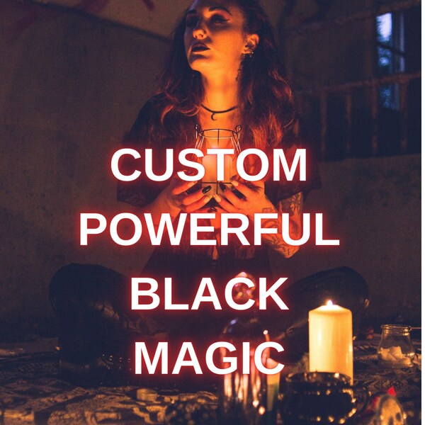 Black Magic Spell - Etsy