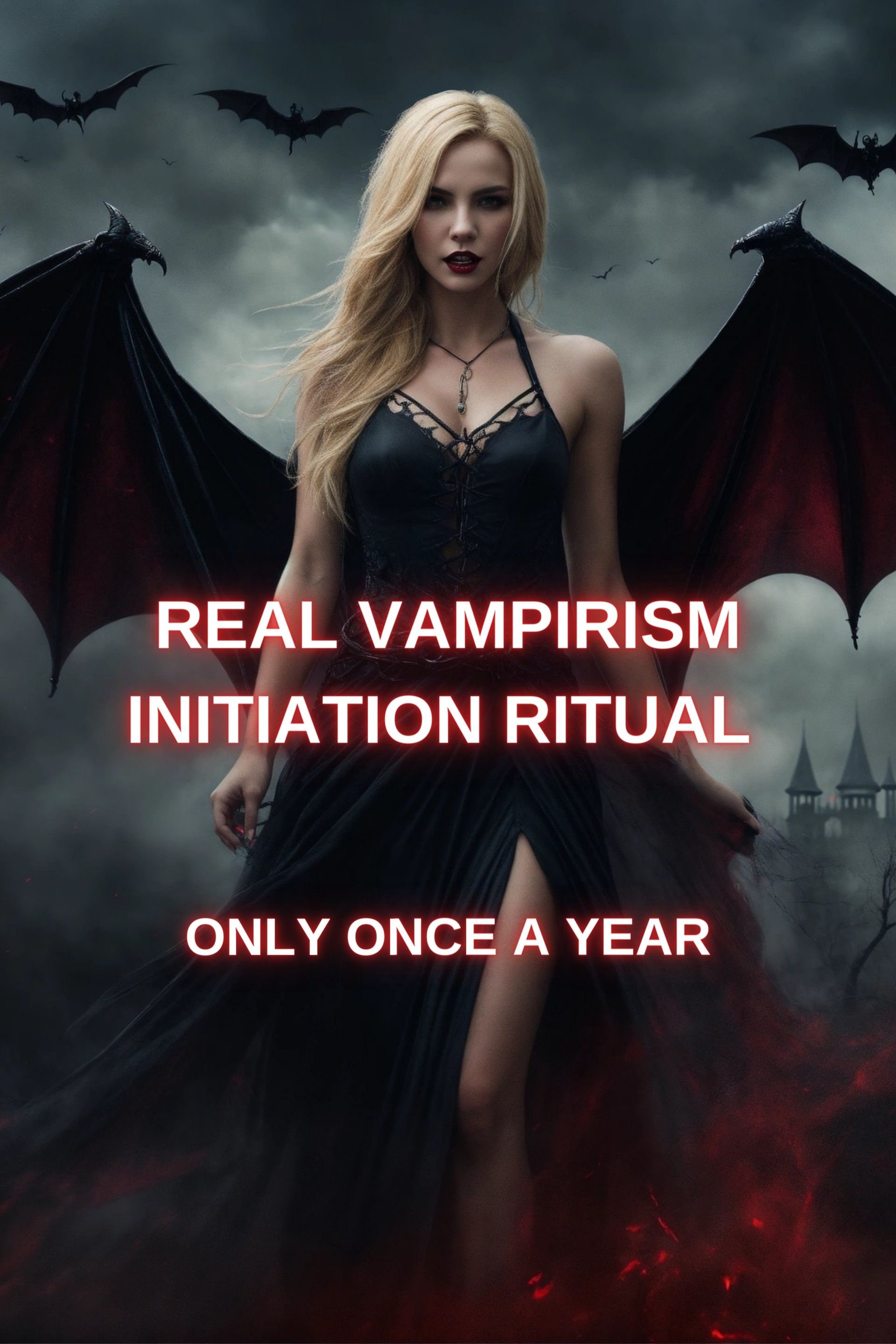TOP SECRET VAMPIRISM Initiation Ritual, Vampire Spell, Vampire Ritual ...