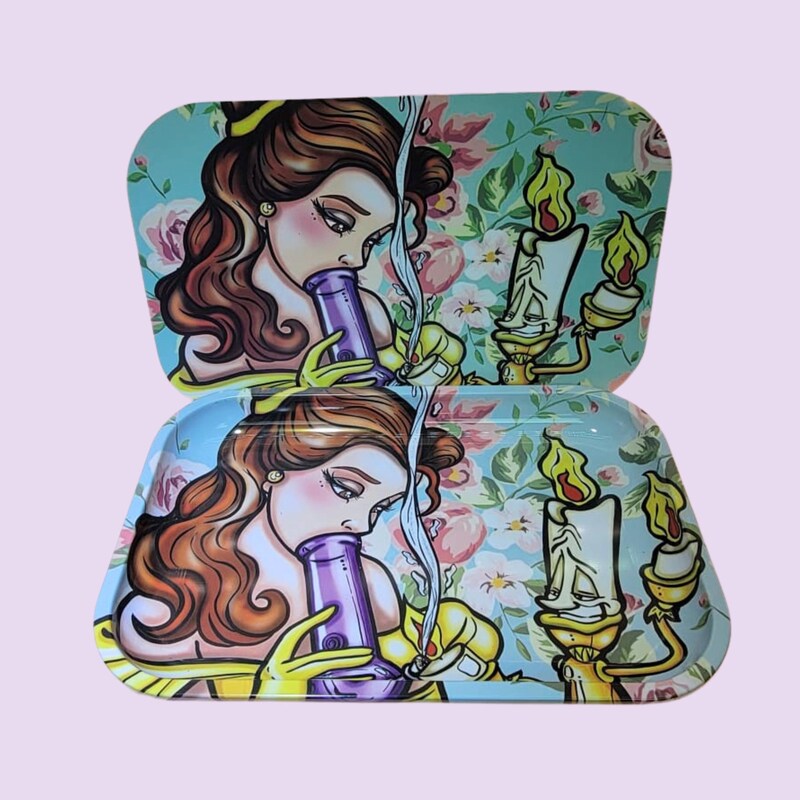 Girly Rolling Tray - Etsy