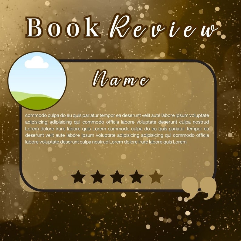 Review Templates - Etsy