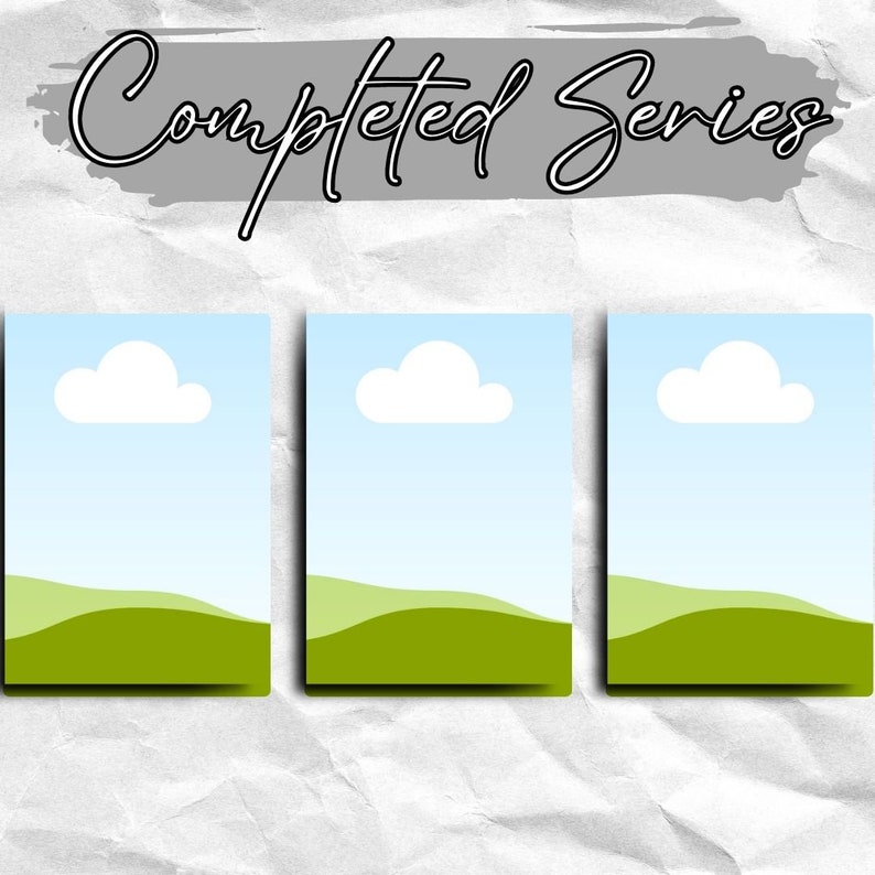 Completed Series Templates - Etsy