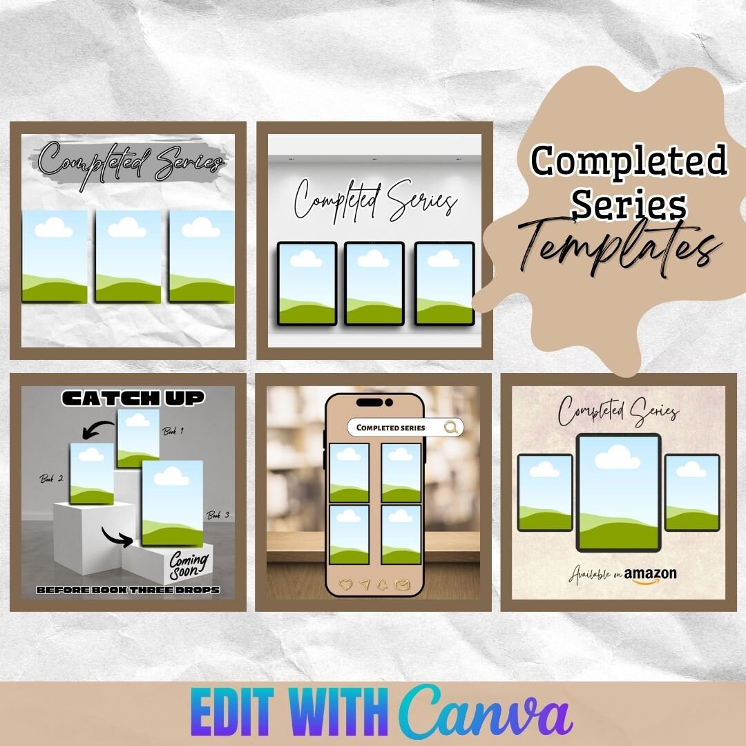 Completed Series Templates - Etsy