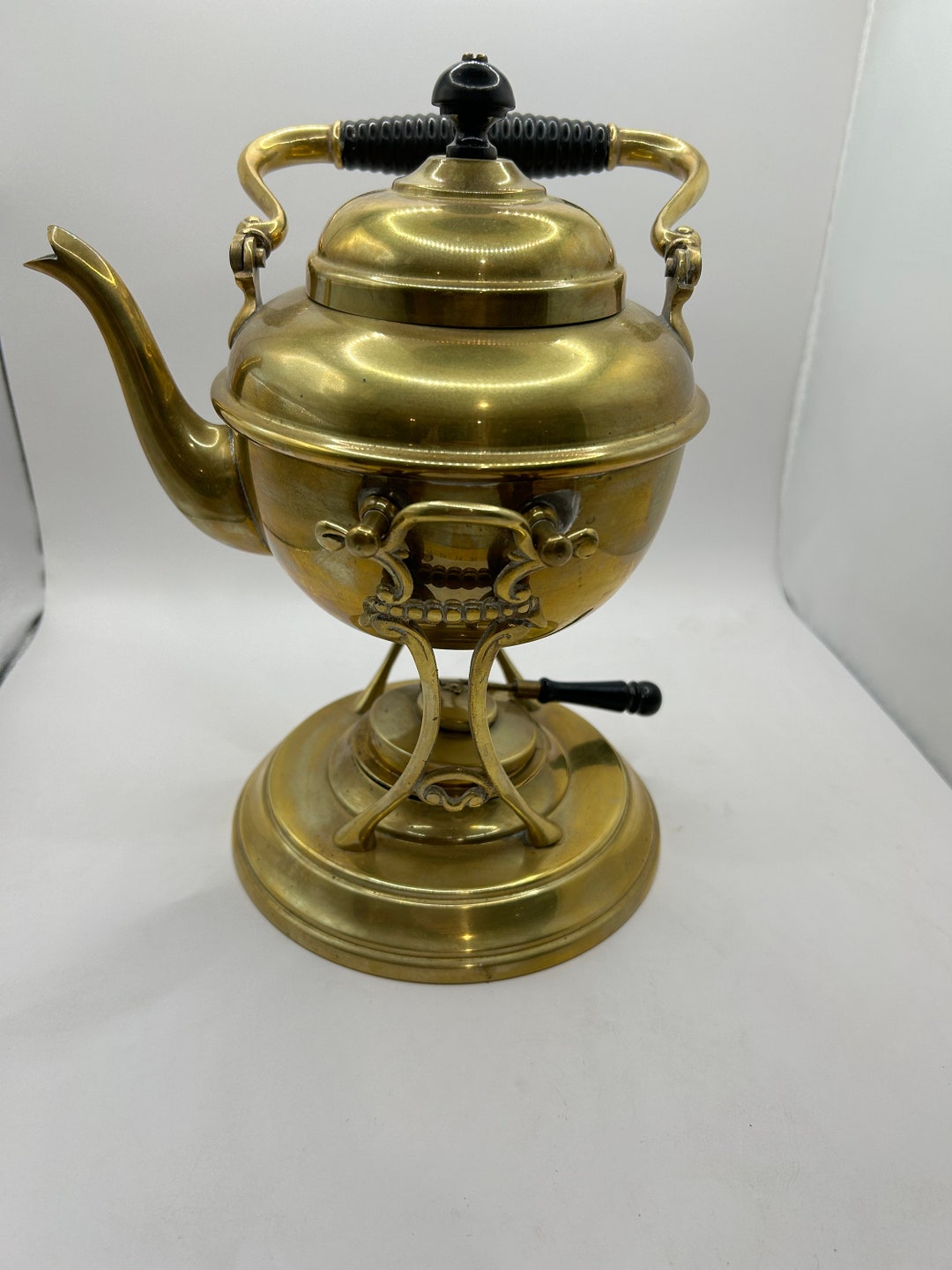 Brass Tilting Teapot - Etsy